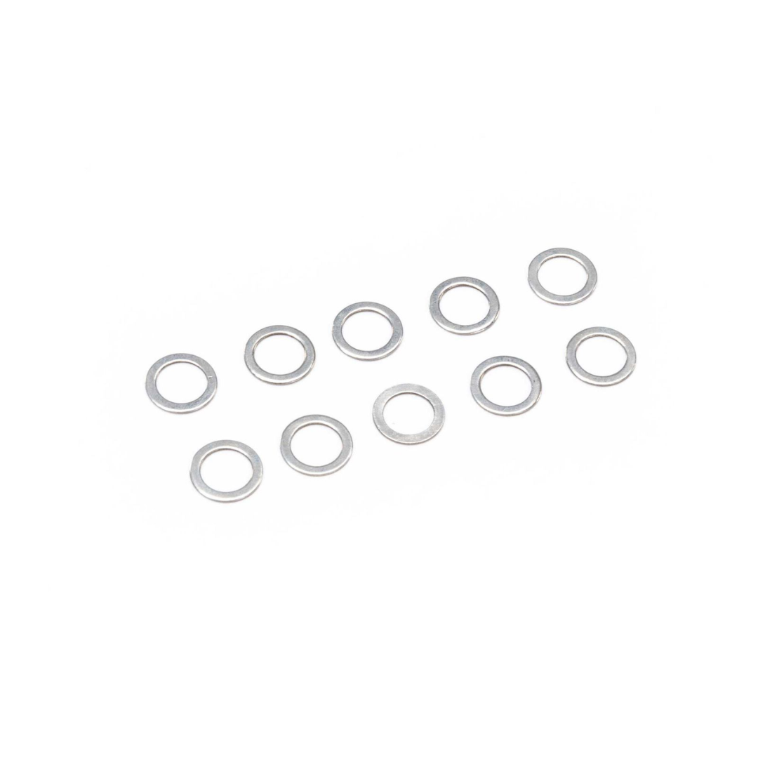 4.0x6.0x0.3mm Aluminum Washer (10) — RAKONHELI