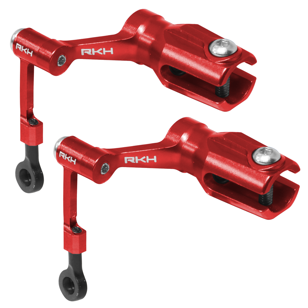 RKH Precision CNC Aluminum Main Blade Grip w/Linkage Set - Blade inFus ...