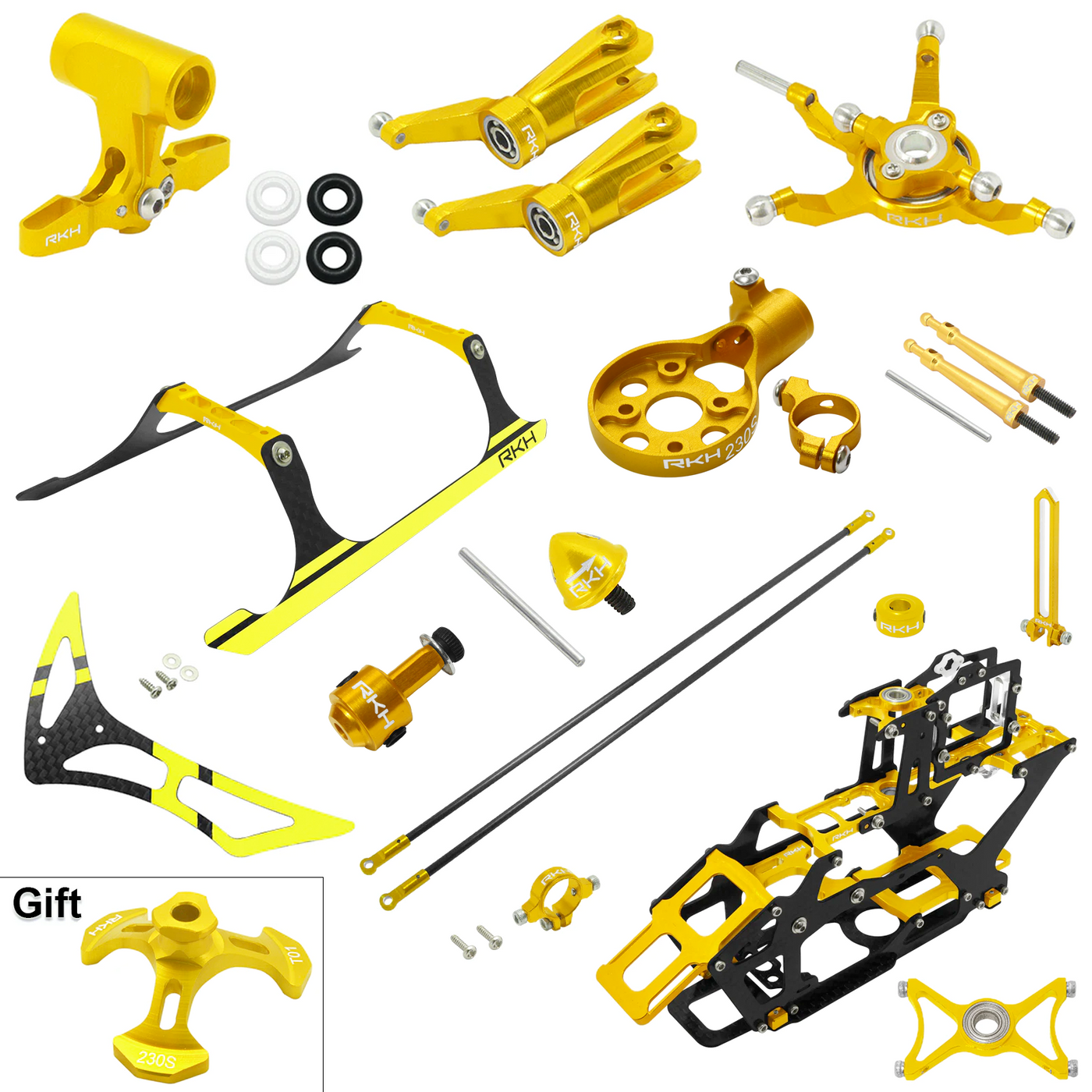 Rakonheli Advanced Upgrade Kit for the Blade 230 S/V2 — RAKONHELI