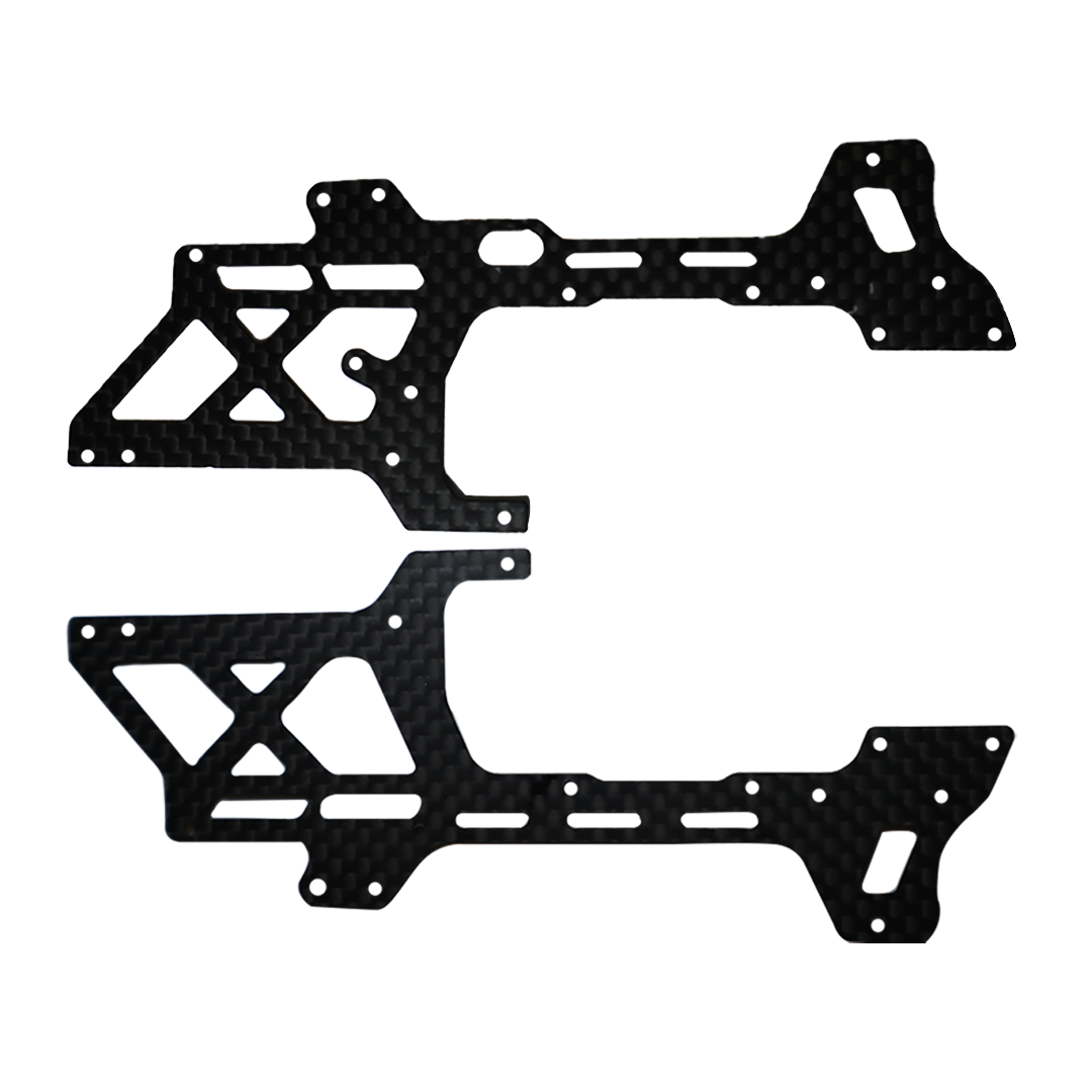 L-MA Precision 3K Carbon Fiber Lower Frame Set for GOOSKY S2 — RAKONHELI