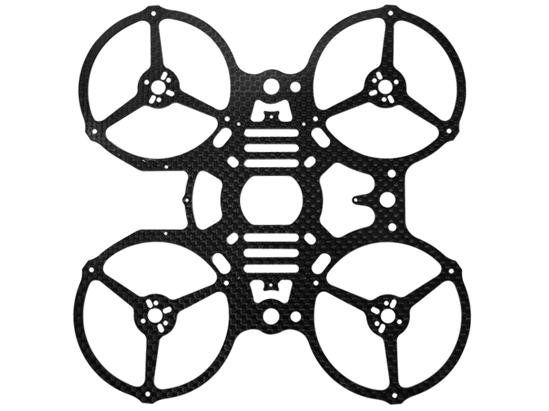Rakonheli CNC 3K Pure Carbon Fiber Lower Main Frame (for 20IDT980 ...