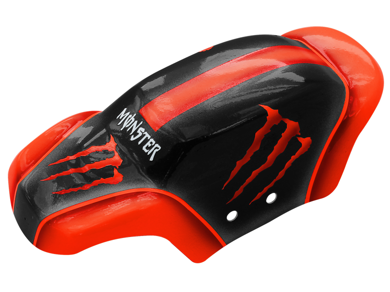 Fiberglass Canopy Set-Monster 01 - ECX 1/24 Temper Crawler — RAKONHELI